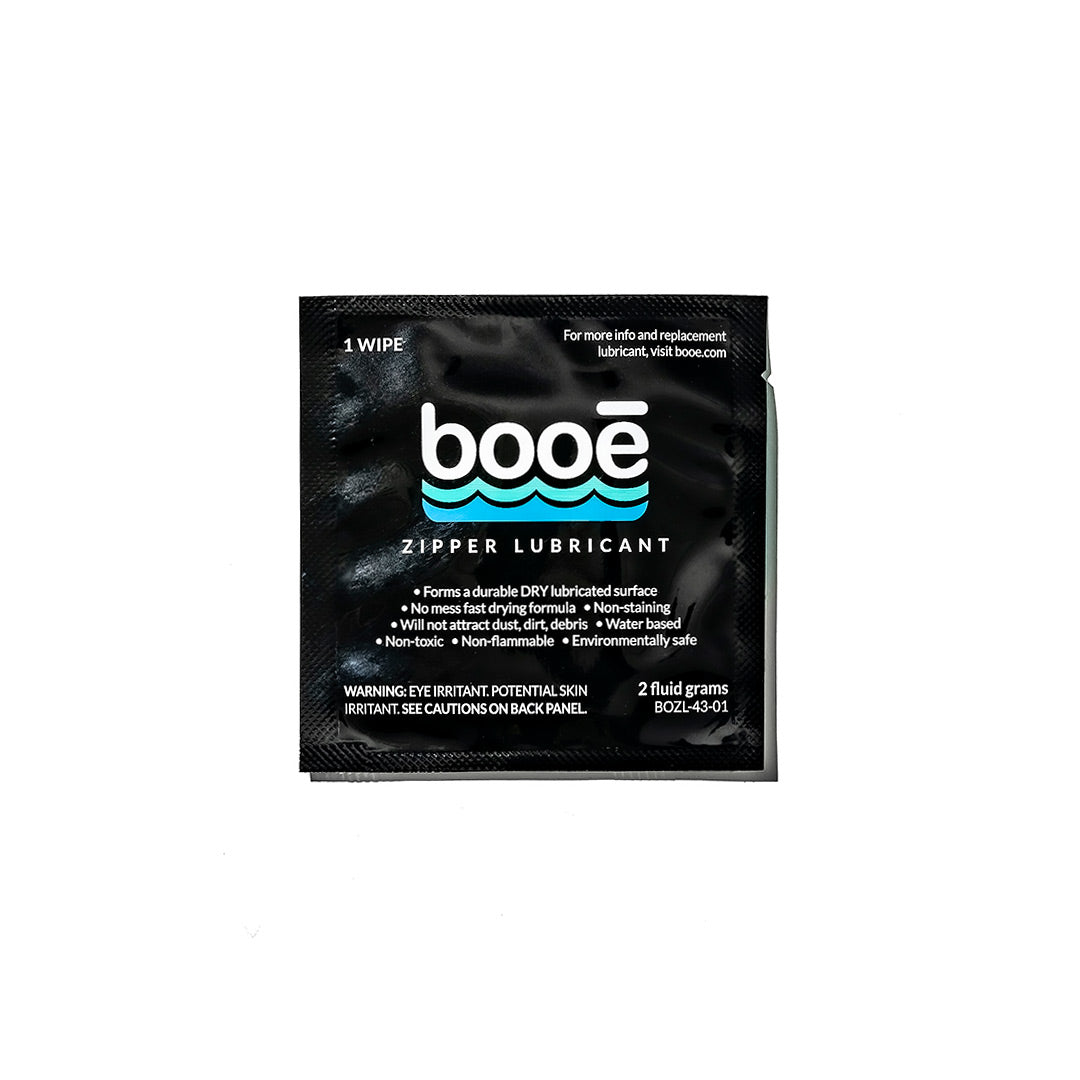 Booe Zipper Lubricant Wipe - 10 Pack